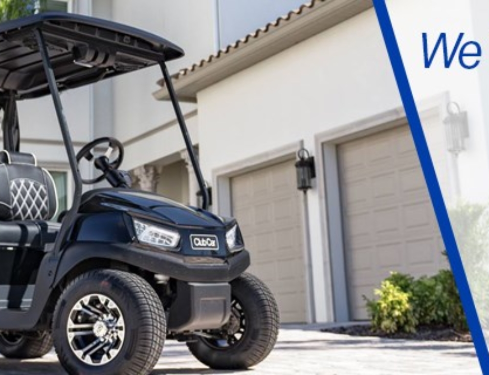 E-Z-GO Unveils New 4 Seat Forward Facing Golf Cart - The EZGO Liberty ...